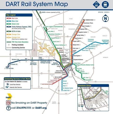 Dallas metro map | Dallas Map 360